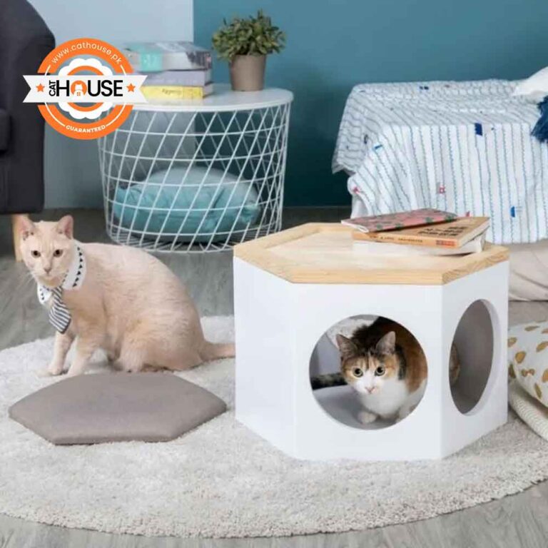 MDF Wooden Cat House